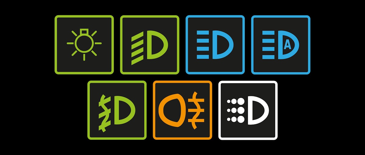 Feux lumineux et phares des véhicules