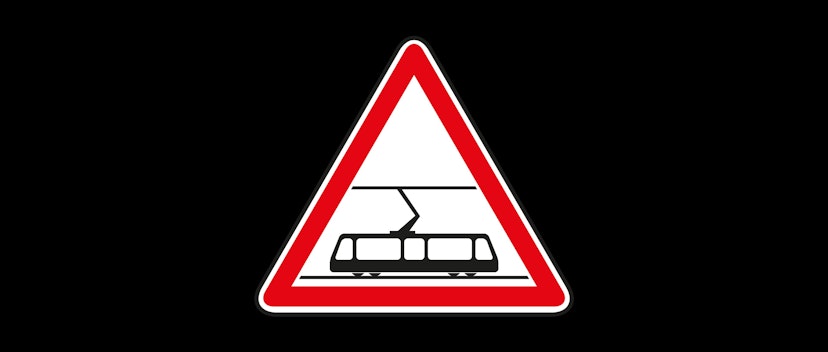 Tramway et circulation dans le code de la route