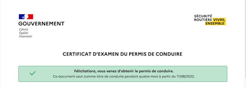 Résultat du permis : où consulter les résultats du permis