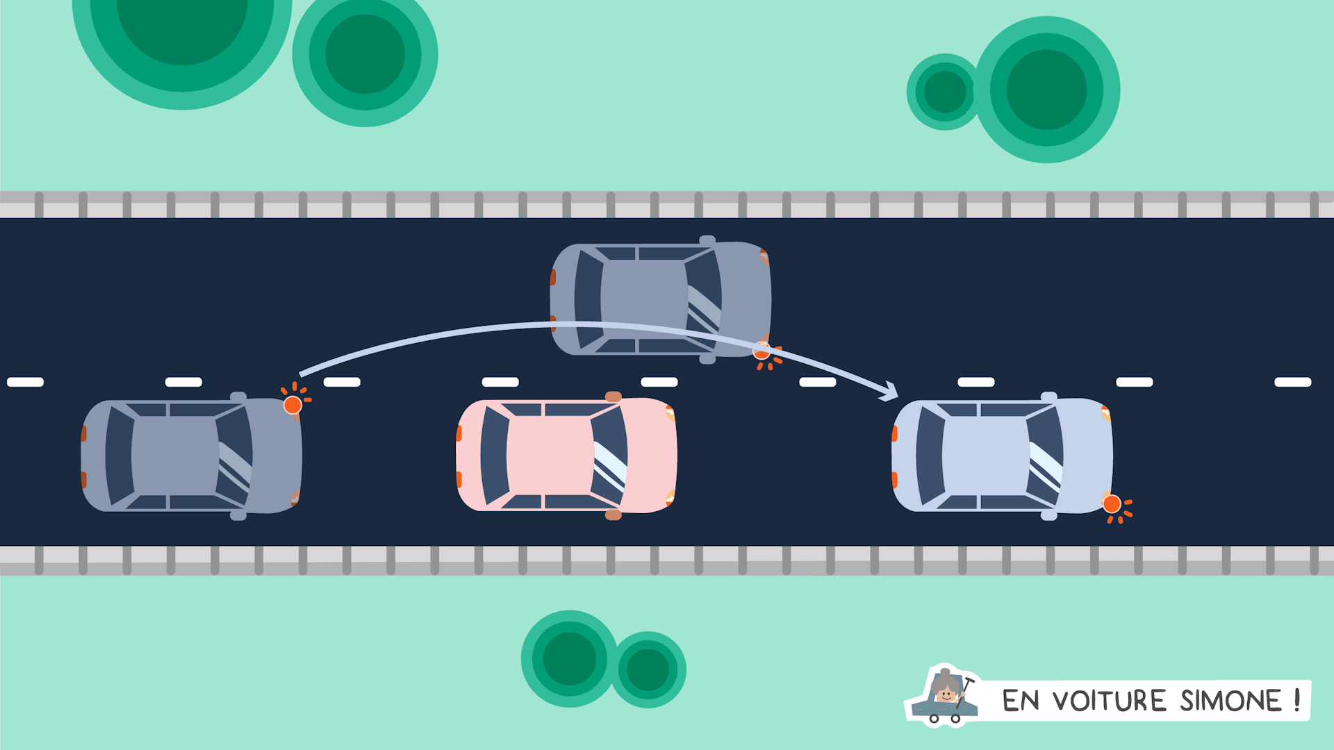 Queue de poisson en voiture : quels sont les dangers